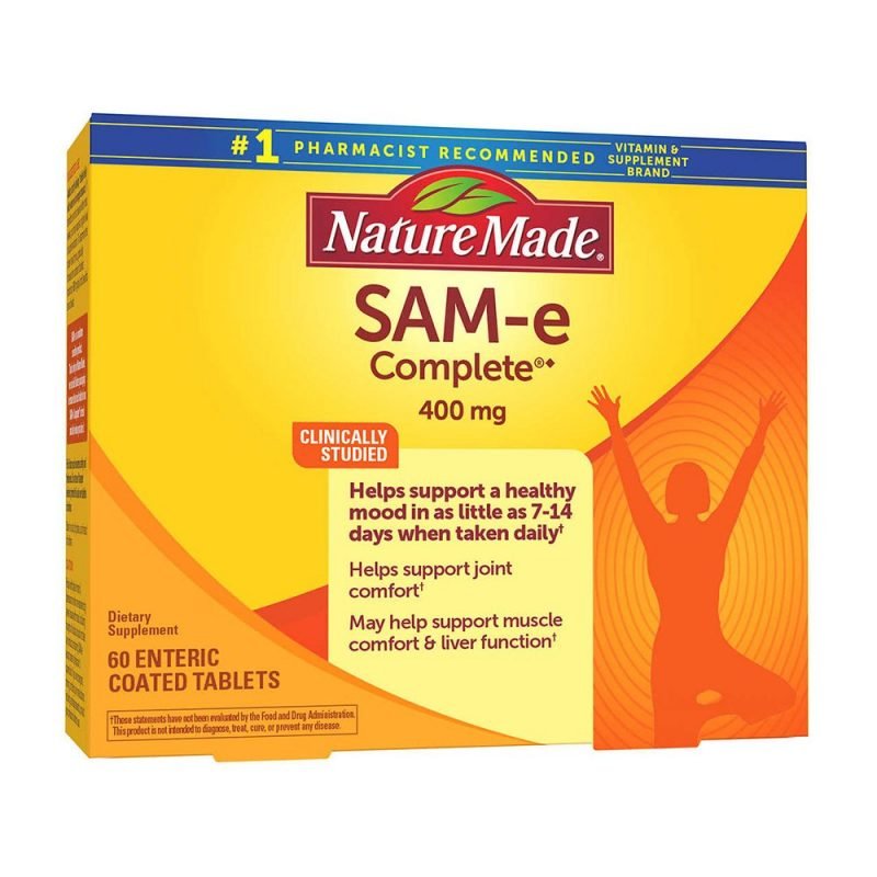 Nature Made SAM-e Complete 400mg 60ct online in Pakistan - vitaminsmenu.com