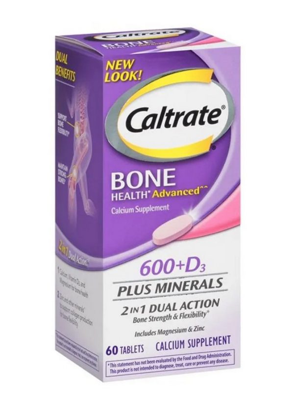 Caltrate Bone Health Advanced Calcium Supplement 150 Tablets online in ...
